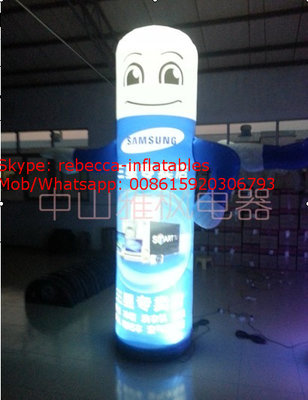 inflatable advertising balloon inflatable lighting colume supplier