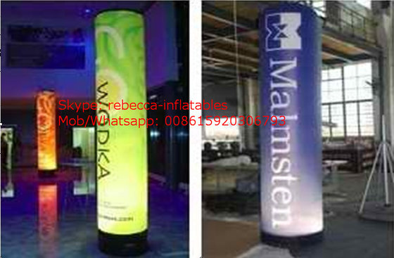 inflatable advertising balloon inflatable lighting colume supplier