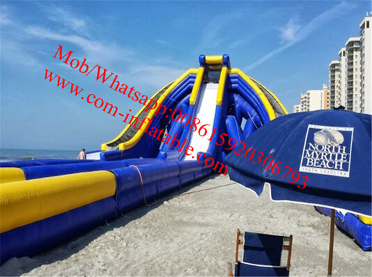 World's biggest largest inflatable waterslide coming inflatable trippo slide water slide supplier