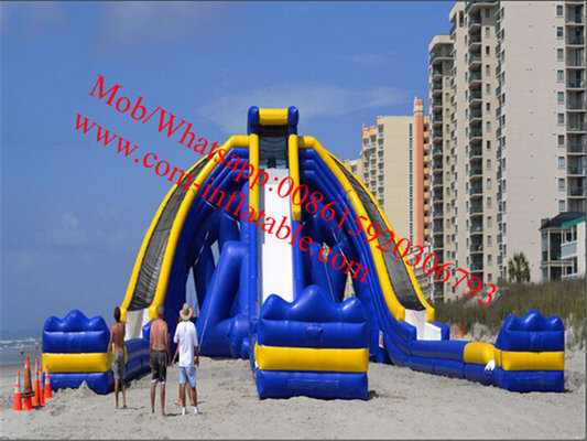World's biggest largest inflatable waterslide coming inflatable trippo slide water slide supplier