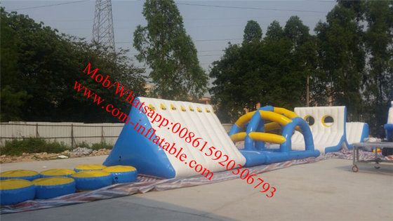 adult inflatable water obstacle course for sale inflatable floating obstacle water park supplier