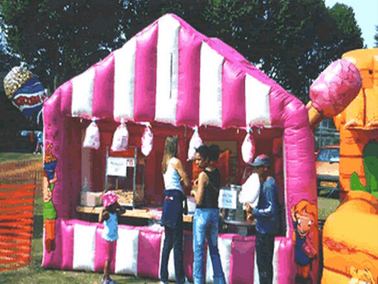 Inflatable Popcorn and CandyFloss Stall tent supplier