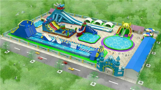 inflatable  water park design build water amusement park water park projects water park aqua park portable water park supplier
