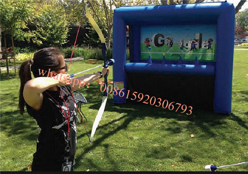 inflatable archery , archery inflatable game , Archery Hoverball  Interactive Games supplier