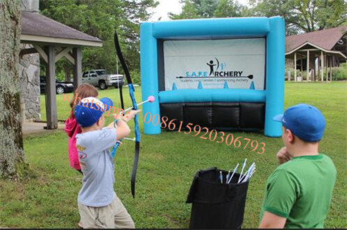 inflatable archery , archery inflatable game , Archery Hoverball  Interactive Games supplier