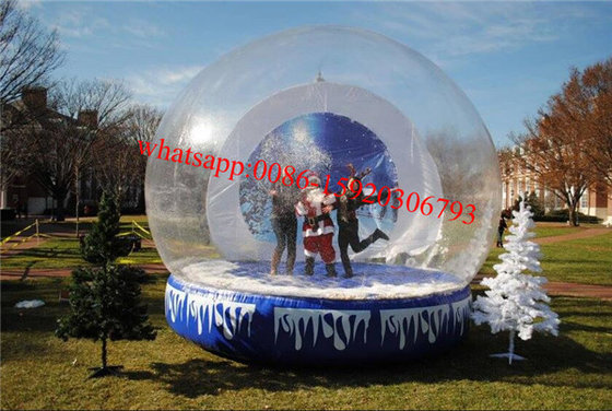 market city inflatable snow globe , giant inflatable snow globe , dubai plastic snow globe supplier