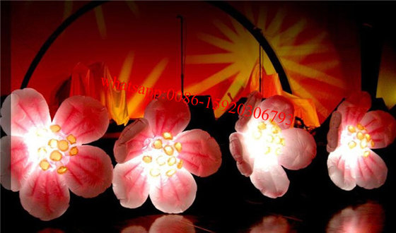 event structures inflatables led light balloon for night club , inflatable led butterfly , inflatable flower balloon supplier