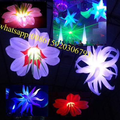 inflatable flowers decorations , balloon led , led light balloon , inflatable flower ,inflatable night club decor supplier