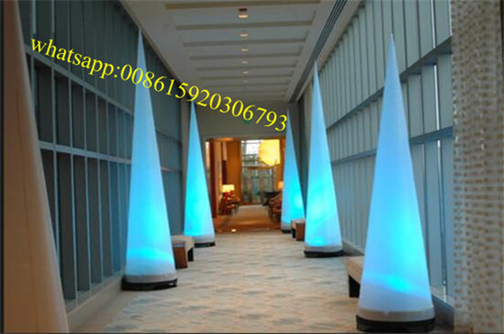infaltable light, inflatable cloumn , led inflatable balloon , inflatable pilars , light stick , LED Inflatable Cone supplier