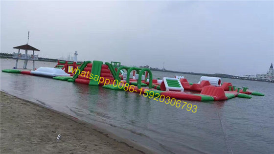 red colour water playground watersports supplier
