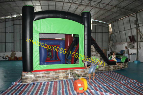 zombies bouncy castle slide house supplier