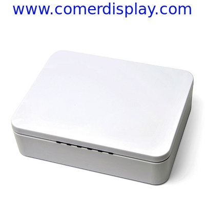 COMER acrylic mobile phone tablet top display rack stand with alarm controller system