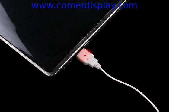 COMER anti-theft locking devices  Flexible security laptop alarm counter display