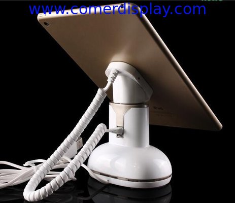 COMER android tablet stand anti theft alarm with alarm sensor and charging cables