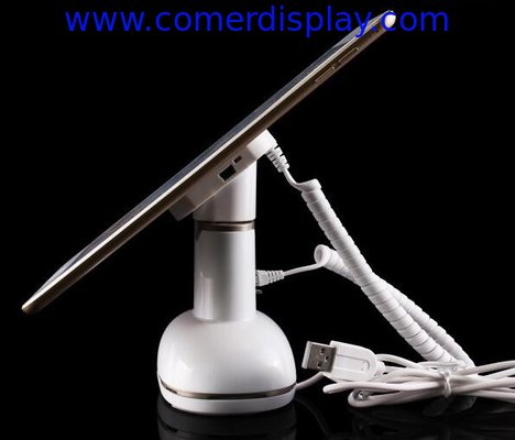COMER anti theft display For android tablet stand with alarm sensor and charging cable