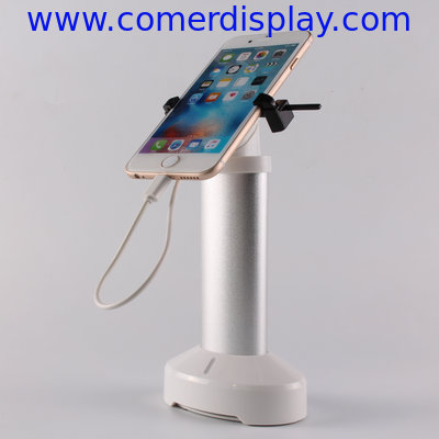 COMER cell phone security display locker holder with alarm for retail display alarm charging system