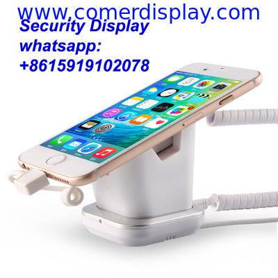 COMER handphone tablet display security charger holder Anti-theft devices anti-theft plastic stands