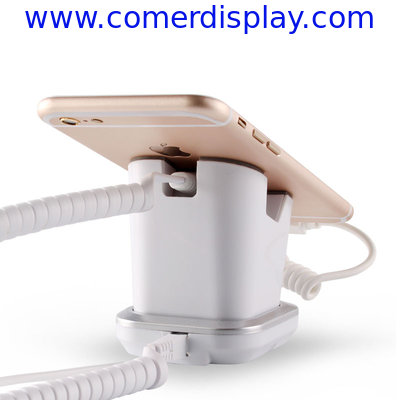 COMER smart phone open displays charger holder Anti-theft devices anti-theft stands