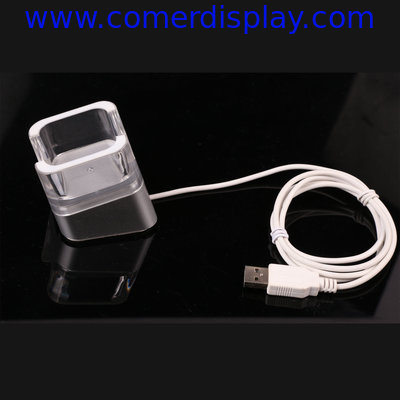 COMER New acrylic display alarm cradle ssecurity locker  for tablet android mobile iphone