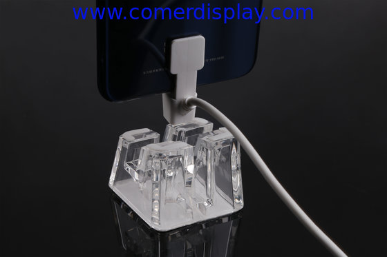 COMER 8 usb port security alarm Hot sale cell phone security alarm system handphone