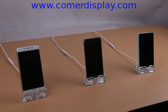 COMER 8 ports smart phone display alarm controller security system for digital stores
