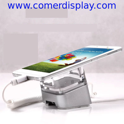 COMER New acrylic display alarm security charging mounting for tablet android mobile iphone