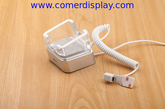 COMER Security retail chargeable alarm display system holder for cell phone retail stores