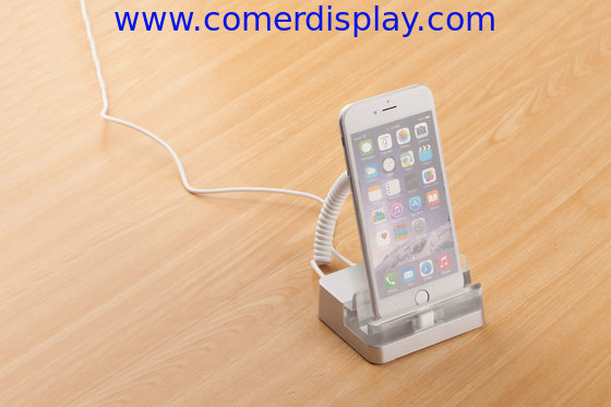 COMER cell phone retail stores security display stand with support security anti-theft display system