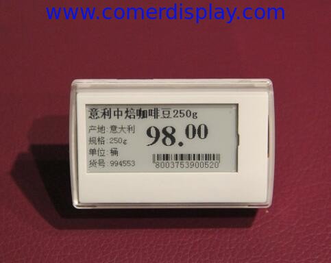 Shelf LCD digital epaper electronic price tag for promotion