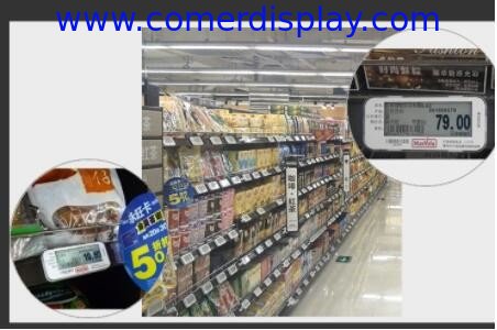 electronic paper esl label/esl price tag for supermarket and retail store