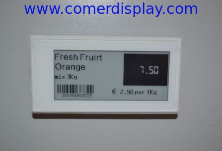 passive wireless e-paper electronic tag price in supermarket and retail store