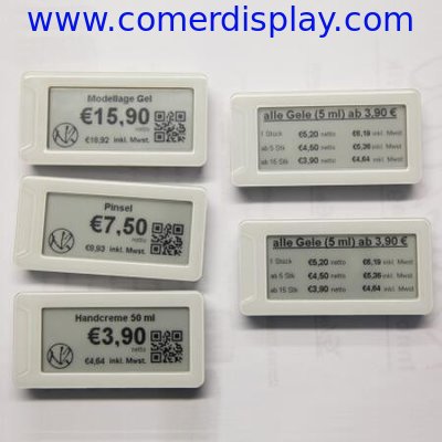 passive rfid e-ink electronic tag price in supermarket nfc e-ink for supermarket and retail store