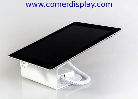 COMER Anti-theft Display Stand Security Alarm cable locking Holder Bracket for Tablet PC