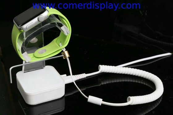 COMER anti-theft display stand, alarm displaying system for smart watch holder with sensor cable
