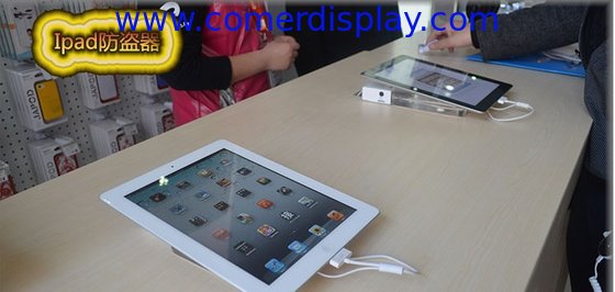 COMER Customer experience tablet stand retail secure anti theft alarm