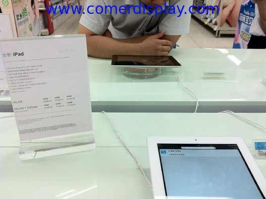 COMER USB interface 6-port sensor alarm device with charge Anti-Theft Devices for mobile phone