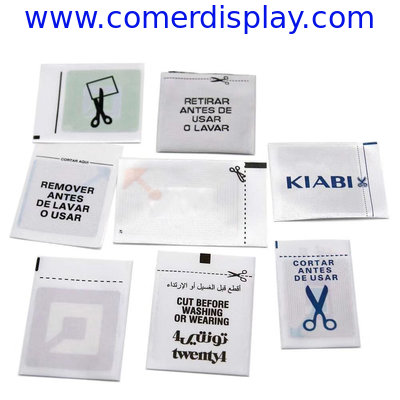 Industrial eas fabric labelling, 8.2MHz apparel label , anti-theft garment label