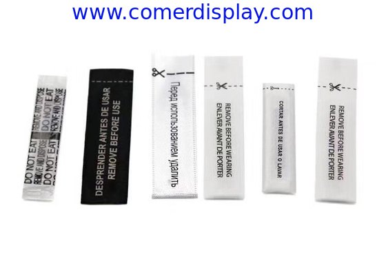 8.2MHz Pouch security label tag for clothing , garment pouch eas alarm label 58KHz