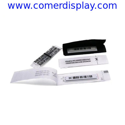 58KHz anti theft custom fabric label with sew in security soft tag