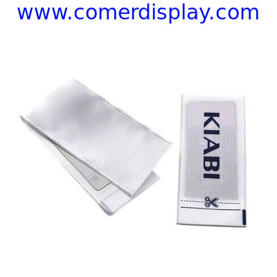 58KHz anti theft custom fabric label with sew in security soft tag
