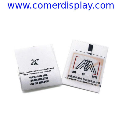 8.2MHz Pouch security label tag for clothing , garment pouch eas alarm label 58KHz