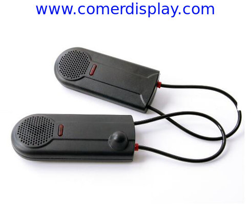 Double Alarm Electronic Self-Sound Label Guard EAS Anti-theft RF Self Alarm Tag With Lanyard For Bags