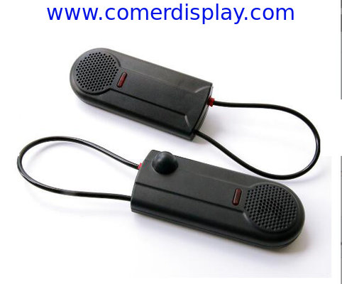 Double Alarm Electronic Self-Sound Label Guard EAS Anti-theft RF Self Alarm Tag With Lanyard For Bags