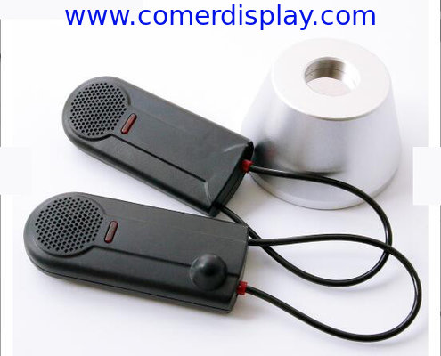 Single Frequency Double Alarm Electronic Self-Sound Label Guard EAS Anti-theft RF Self Alarm Tag With Lanyard For Bags