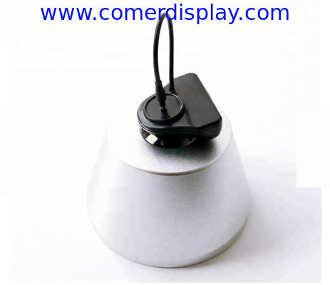 String EAS RF 8.2MHz Rope Hard Tags Mini Pencil Tags With Lanyard Cable Lock Alarm Hang Tag For Bag Store