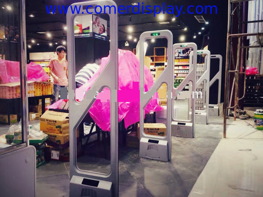 Supermarket anti-theft system theft detector 58khz frequency jammers merchandising alarm door