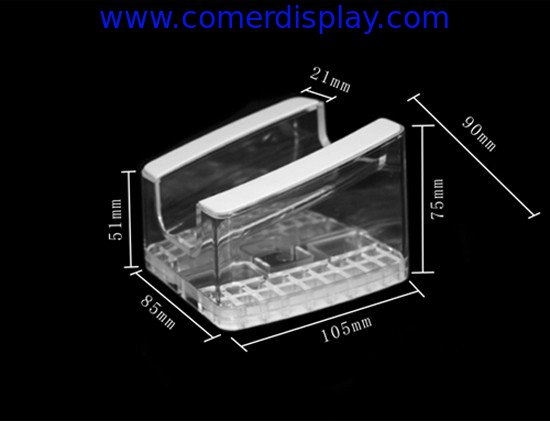 COMER new design acrylic display tablet stand and display case with alarm controller system