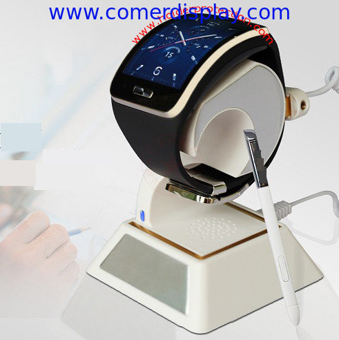 COMER Retail open display seculity solution,watch anti-theft security alarm display stand