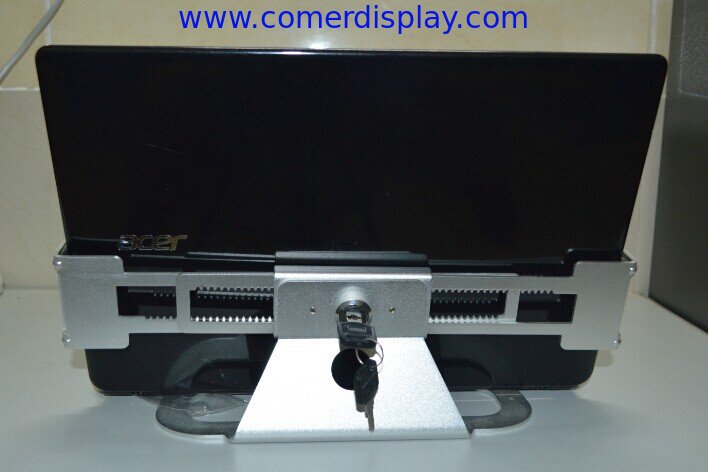 Comer New design laptop anti-theft lock display holder for mobile phone accessories shops