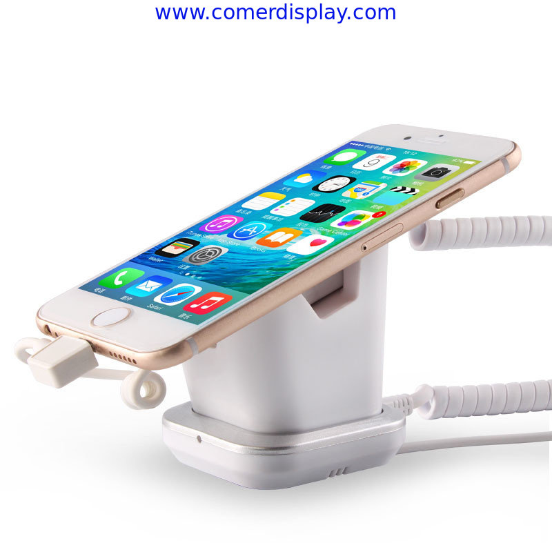 COMER smart phone open displays security tablets charger holder Anti-theft devices anti-theft cellphone stands